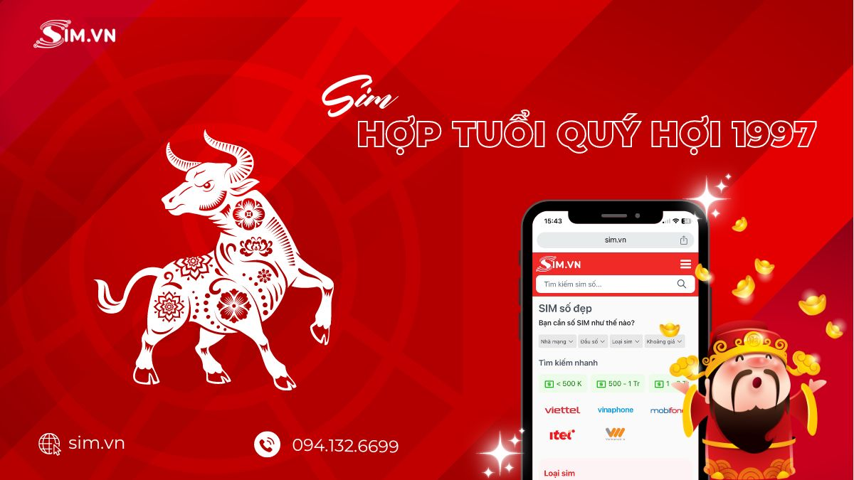 Cách chọn sim hợp tuổi 1997 Đinh Sửu theo chuyên gia