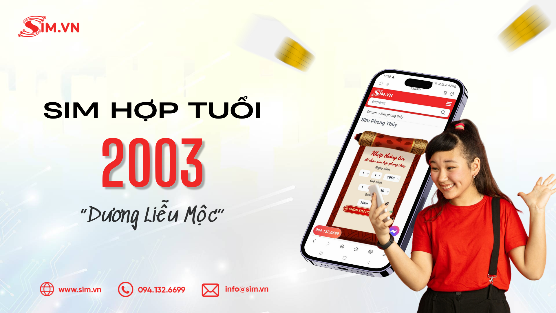 Chọn sim hợp tuổi 2003 như thế nào để chuẩn xác nhất?